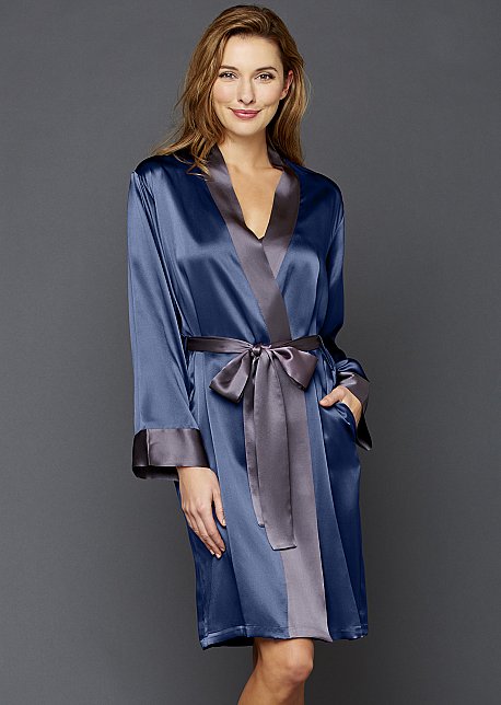 Charming Silk Robe | Julianna Rae