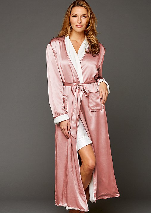 Il Cieli Spa Robe - Reversible Women's Spa Robe | Julianna Rae