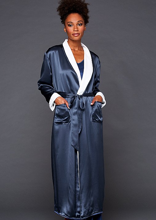 Il Cieli Spa Robe - Reversible Women's Spa Robe | Julianna Rae