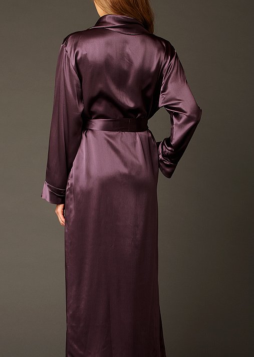 Ariadne Silk Robe - Regular and Petite Sizes | Julianna Rae