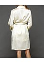 The Splendid Silk Short Robe | Julianna Rae