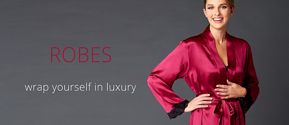 Luxury Silk Robes, Long and Short for Women | Julianna Rae